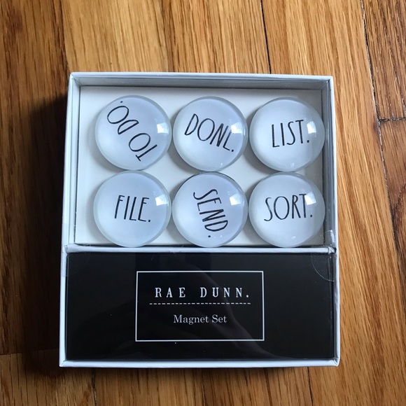 Rae Dunn | Office | Rae Dunn Magnet Set Office Bubble Glass Magnets ...